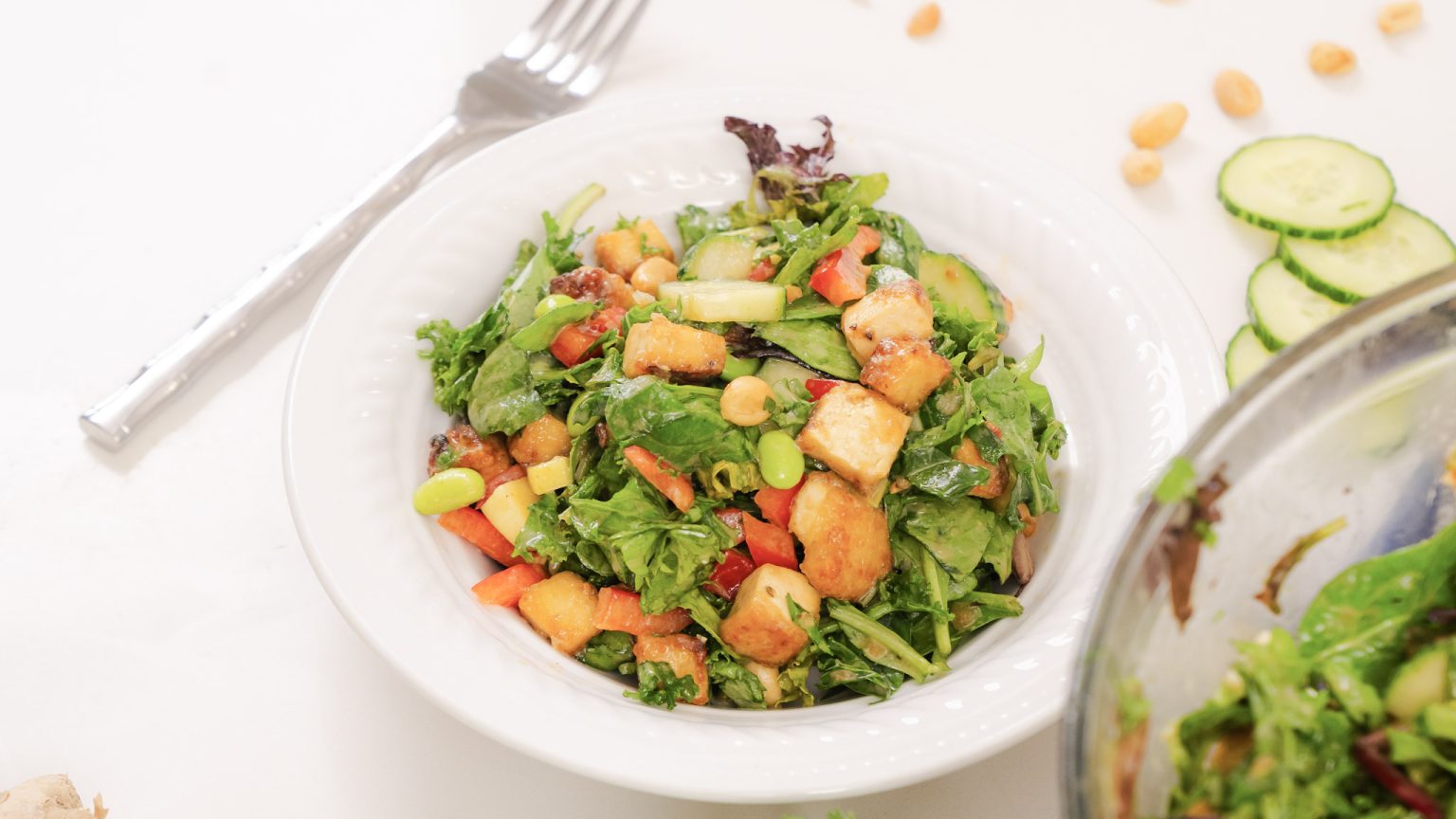 Easy Tofu Salad Recipe | Step by Step Guide