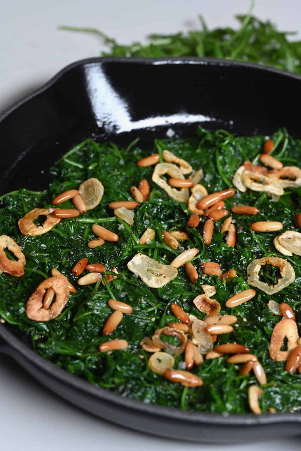 How To Cook Arugula ( Sauteed Recipe ) - Simple & Easy To Do