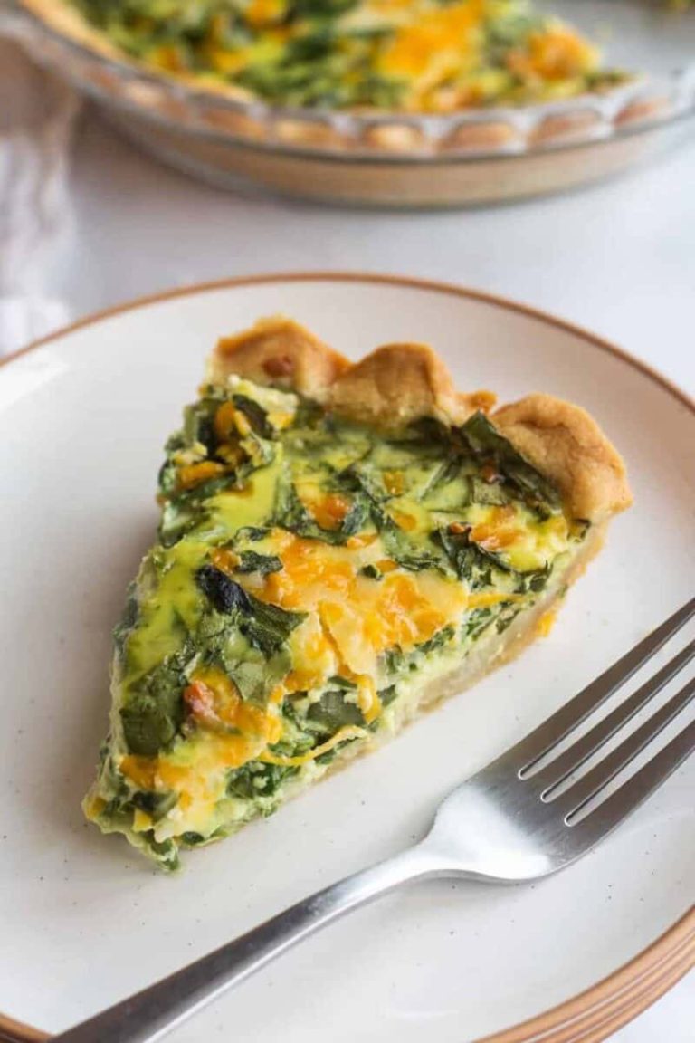 Best Spinach Quiche Recipe Ever | Step by Step Guide