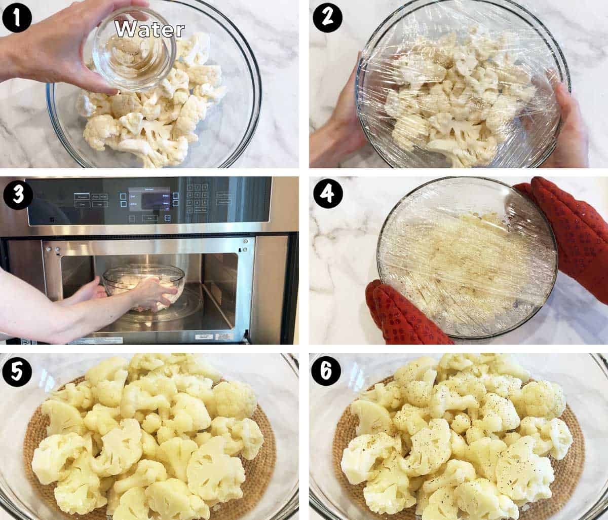 How To Cook Cauliflower in the Microwave - Simple & Easy