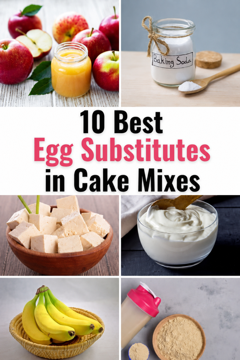 Best Egg Substitute in Cake Mixes: 10 Easy Alternatives That Work