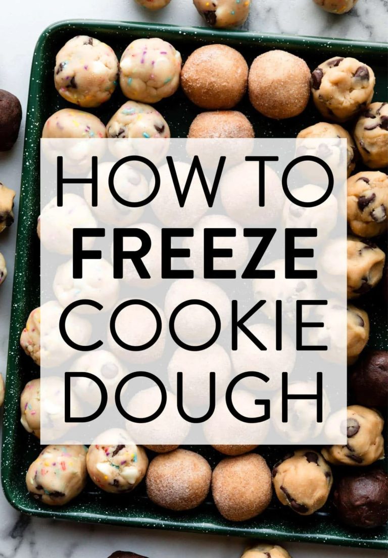 How to Freeze Cookie Dough to Bake Later | Simple & Easy